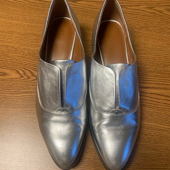 H by Halston | Shoes | Halston Leather Oxfords | Poshmark